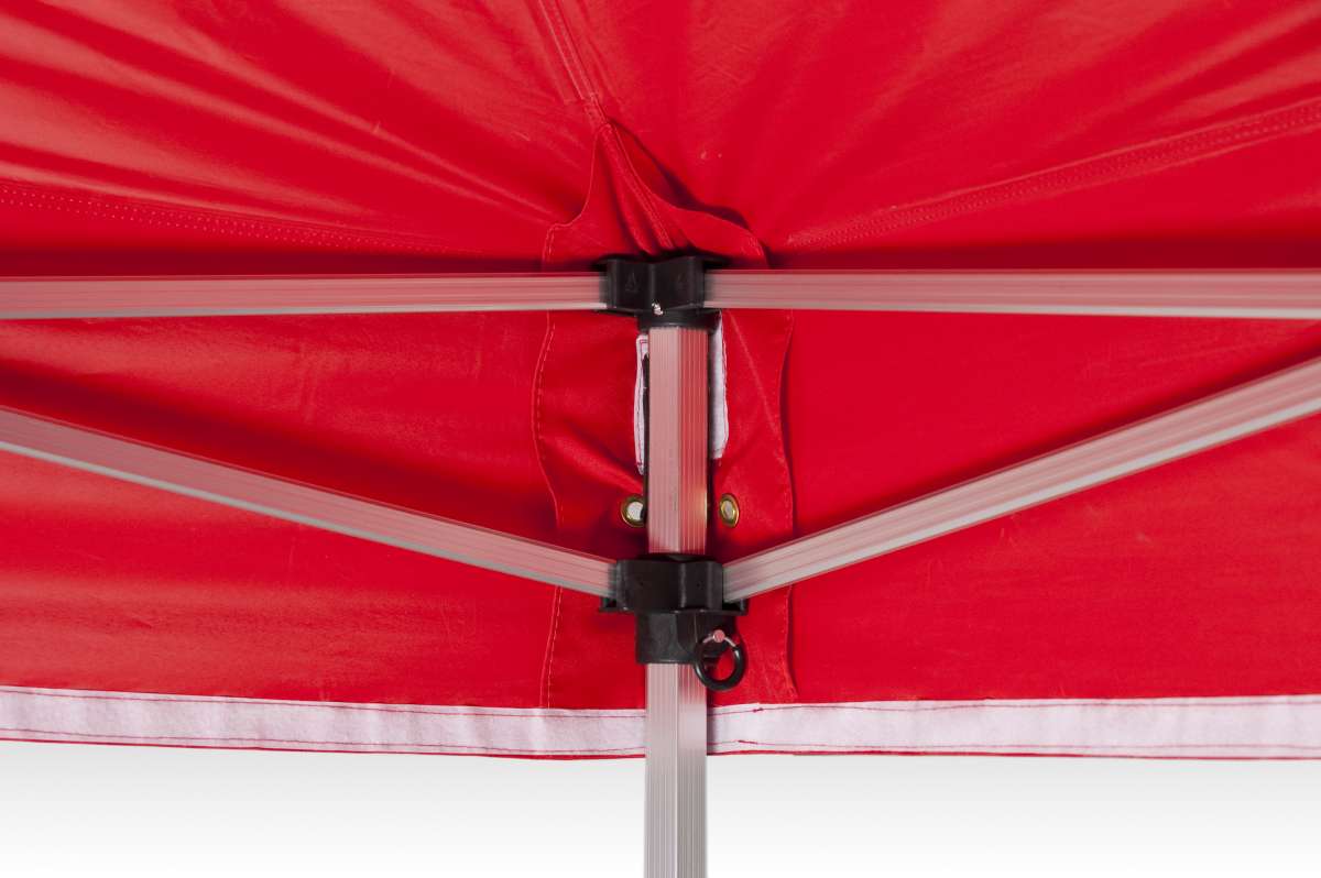 Faltpavillon 3x3 rot | Faltpavillon Profi - Aluminium Faltzelte der ...