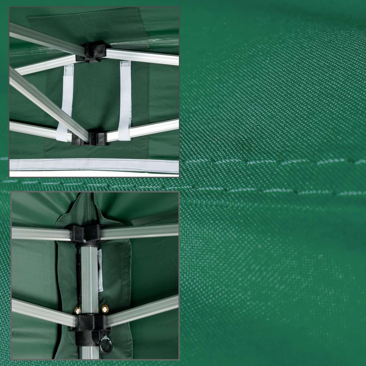 Duratent Faltpavillon, Hexa50, 3x3m, grün | 3x3 Meter | Faltpavillons ...