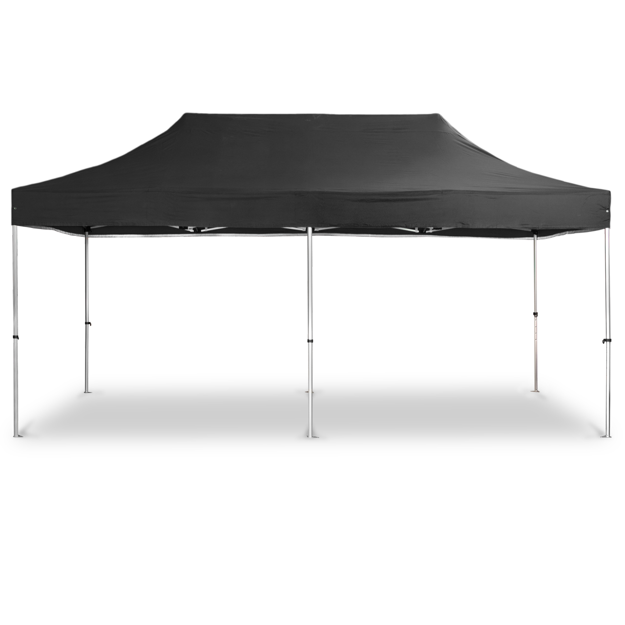 Duratent Faltpavillon, Hexa40, 3x6m, schwarz | 3x6 Meter ...